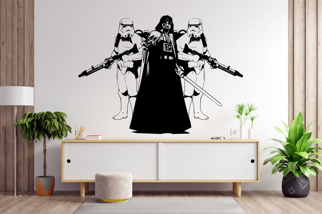 Star Wars Wall Decor Star Wars Wall Decal Star Wars Wall Sticker 1694EZ ...