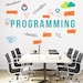 Programming Office Wall Decal, Coding Office Wall Decal, Office Wall ...