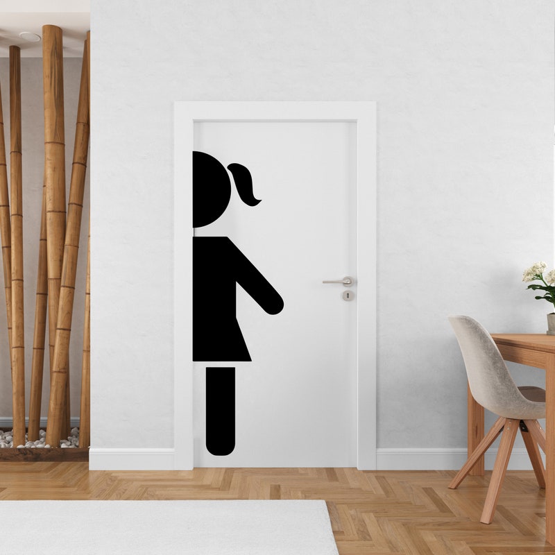 Boys and Girls Bathroom Signs - Etsy