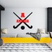 Field Hockey Girl Wall Decal Field Hickey Wall Sticker Field Hockey ...