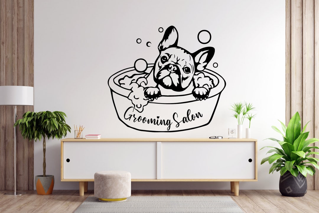 French Bulldog Dog Wall Decor, Dog Wall Decals, Dog Wall Art, Dog Lover ...