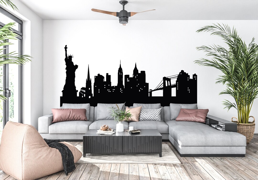 New York City, Sky Line, New York City Skyline New York Wall Art City ...