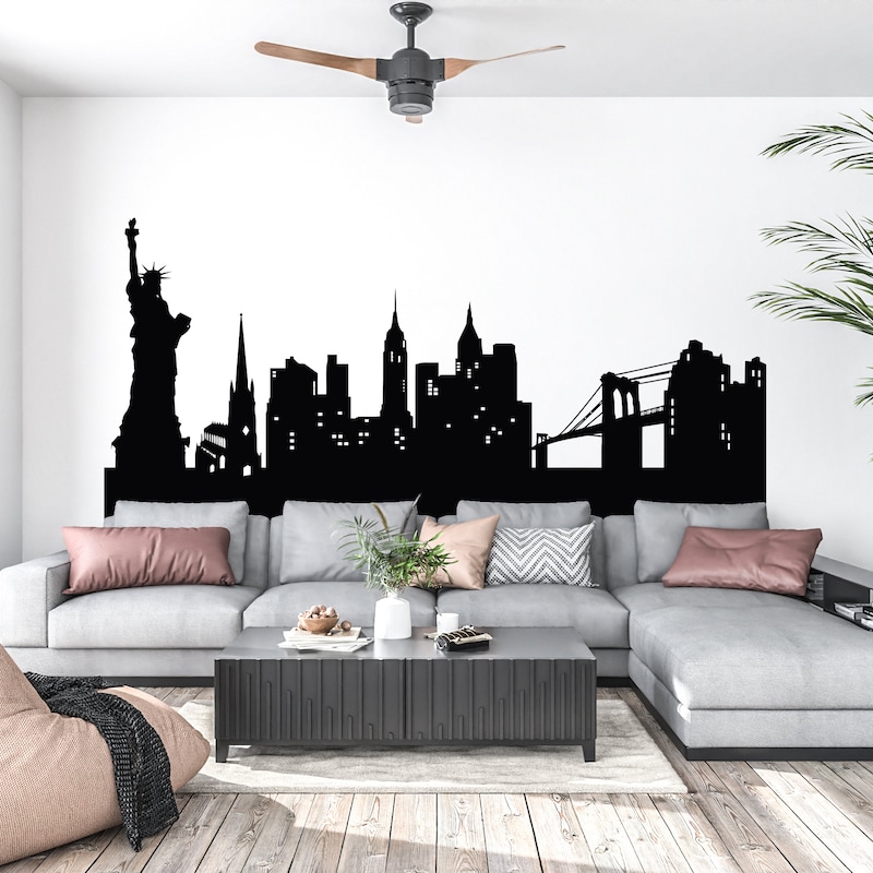New York Wall Decal - Etsy