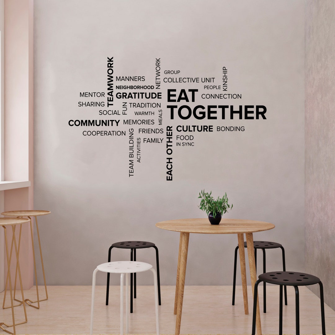 Wall Decal for Restaurant Food Wall Decal Restaurant Decoration SG 1659 ...