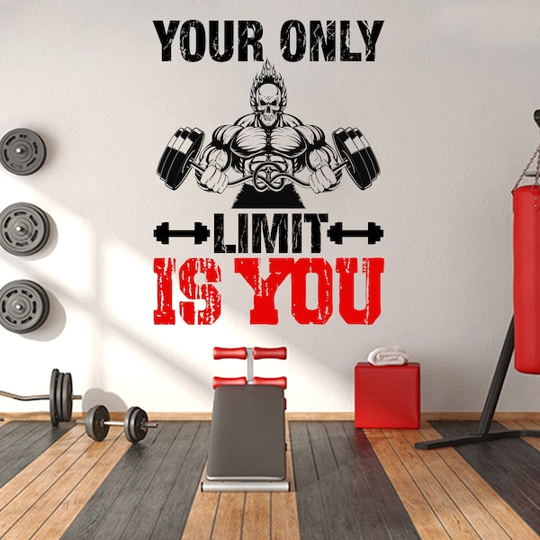 Gym Wall Quote - Etsy