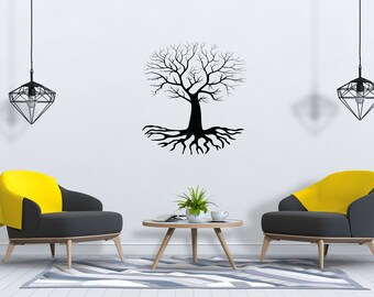 Tree Roots Wall Art - Etsy