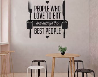Wall Decal for Restaurant Food Wall Decal Restaurant Decoration SG 1659 ...