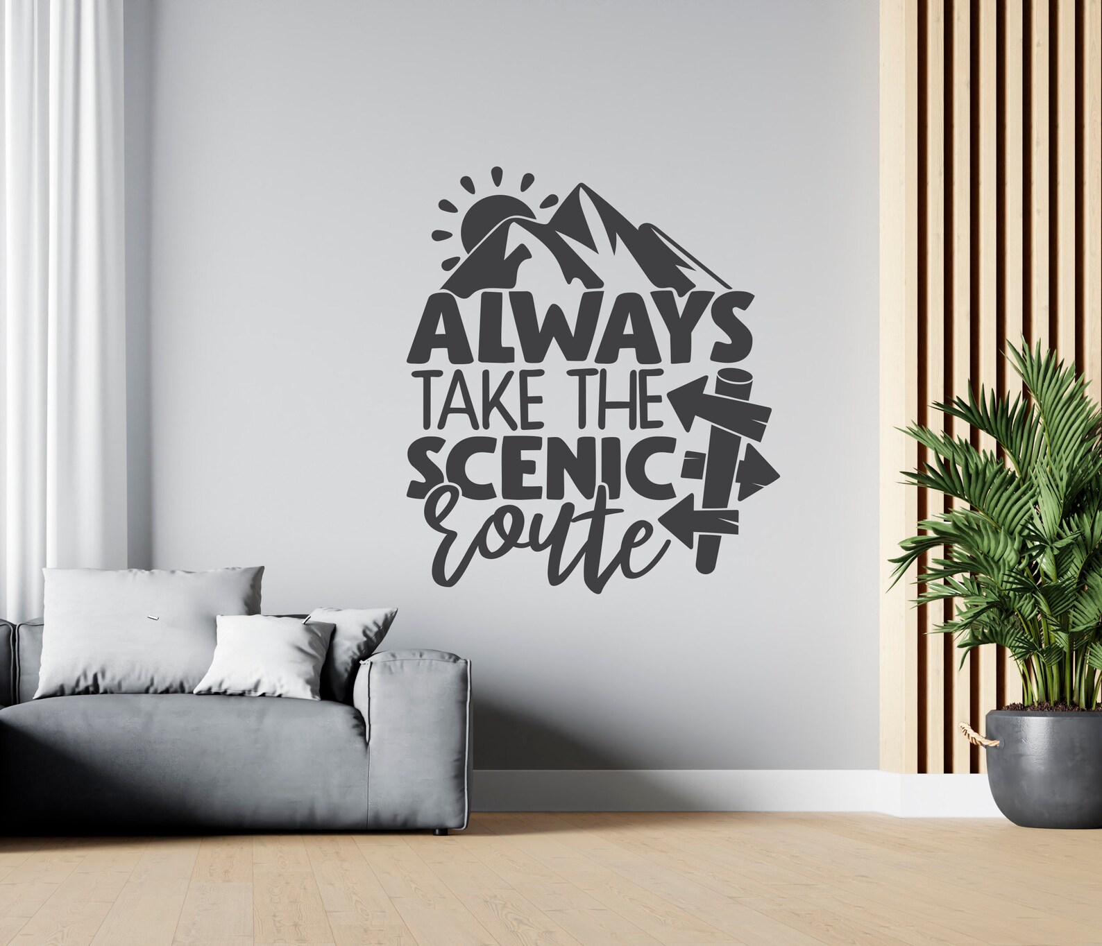 Travel Wall Decal Camping Wall Sticker Adventure Quote Wall Decal for ...