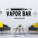 Vaping Wall Decal Vape Wall Sticker Smoke Shop Wall and Window - Etsy