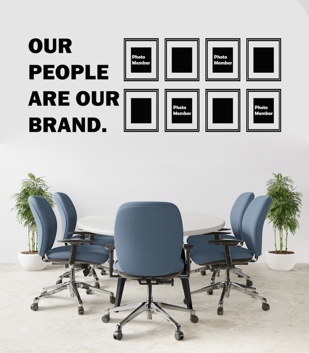 Our People Are Our Brand, Employee Photo Place for Office, Company Team ...