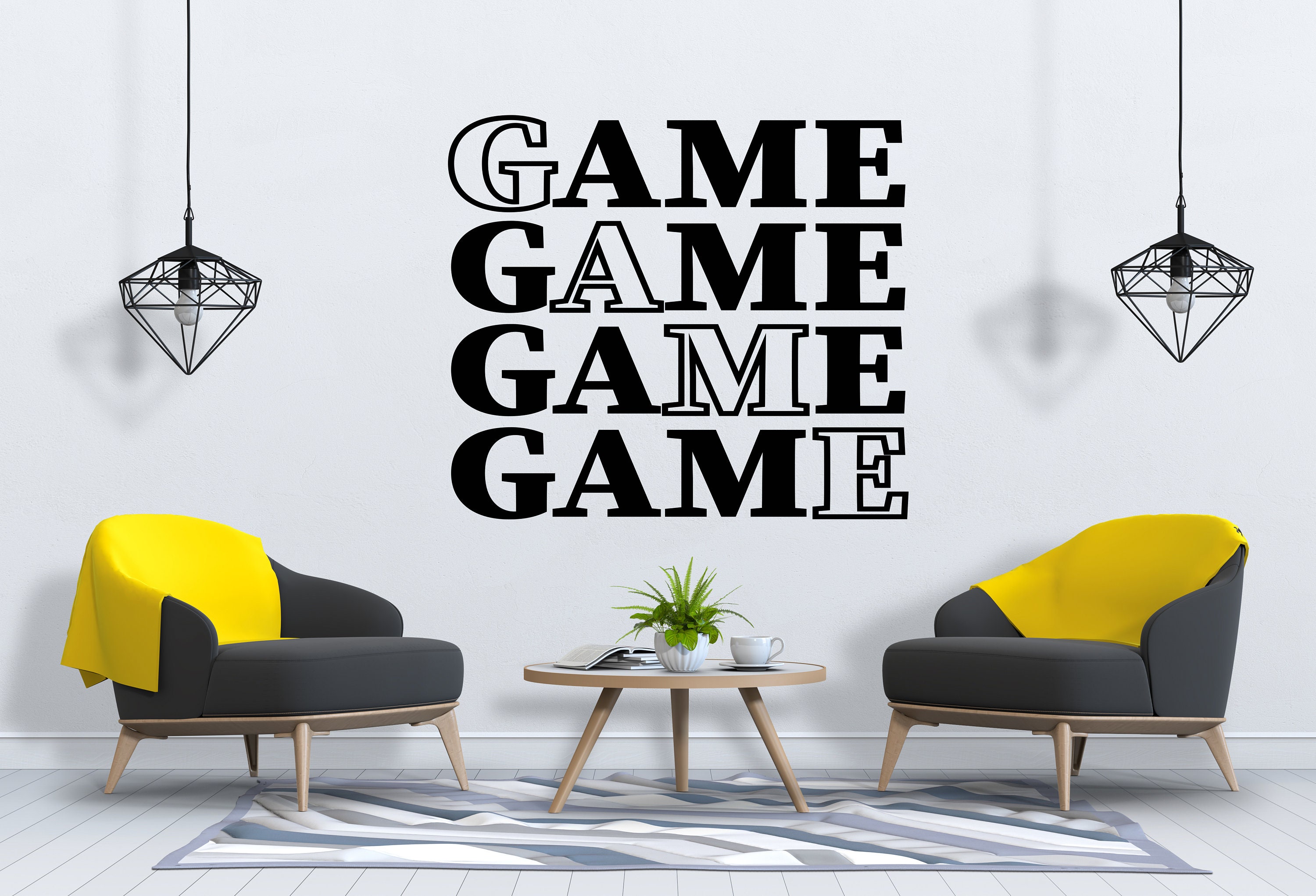 Gamer Wall Decal Video Games Wall Sticker Controller Wall - Etsy UK