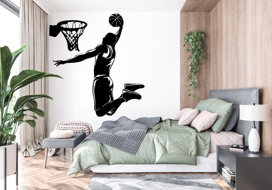 Basketball Wall Decals Basketball Wall Art Basketball Wall Stickers ...