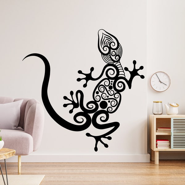 Lizard Wall Decals - Etsy