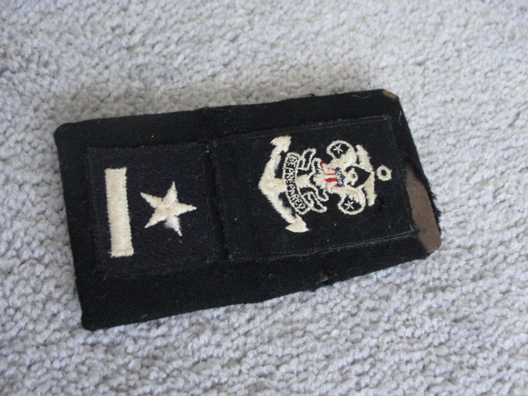 Boy Scouts "sea Scouts" - Vintage Shoulder Board Insignia - Etsy