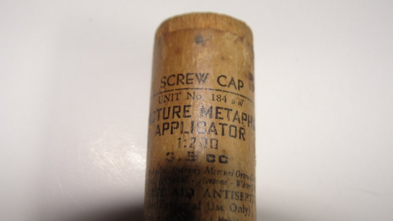 Late 1800's-early 1900's Opened, Paper-labelled, Wood Cylinder ...