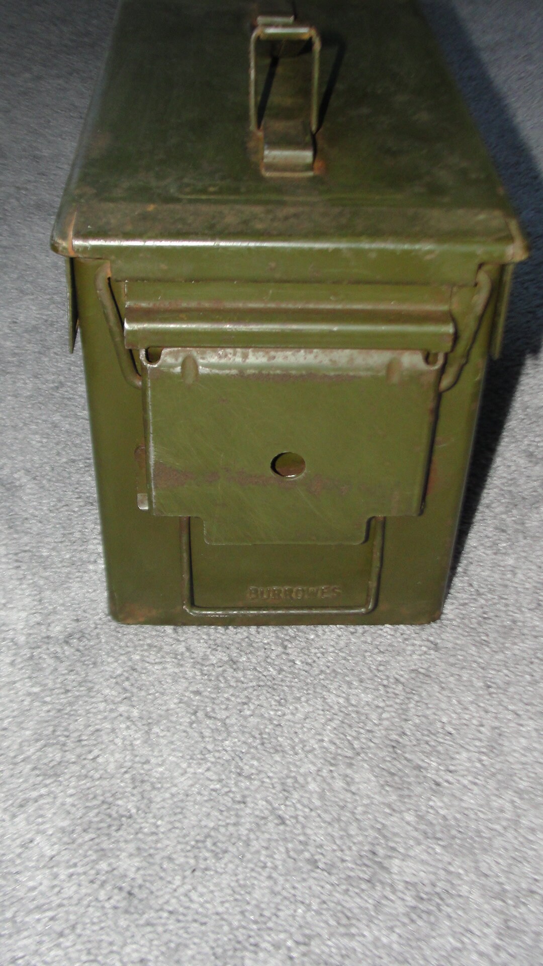 U.S. Military Steel Ammo Box 100 CAL .50 Cartridges - Etsy