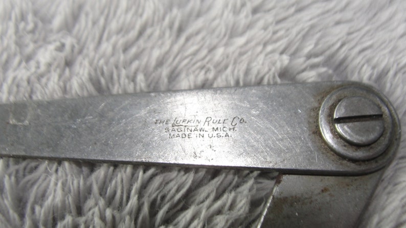 Vintage Outside-measuring Caliper the LUFKIN RULE CO. / - Etsy