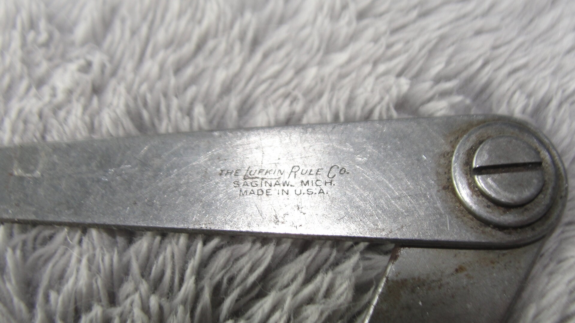 Vintage Outside-measuring Caliper "the LUFKIN RULE CO. / Saginaw Mich ...