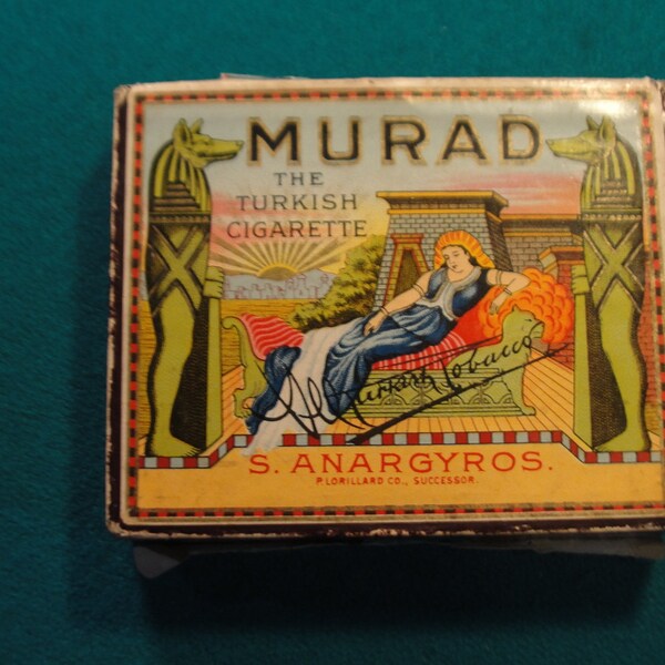 Murad Cigarette Box - Etsy