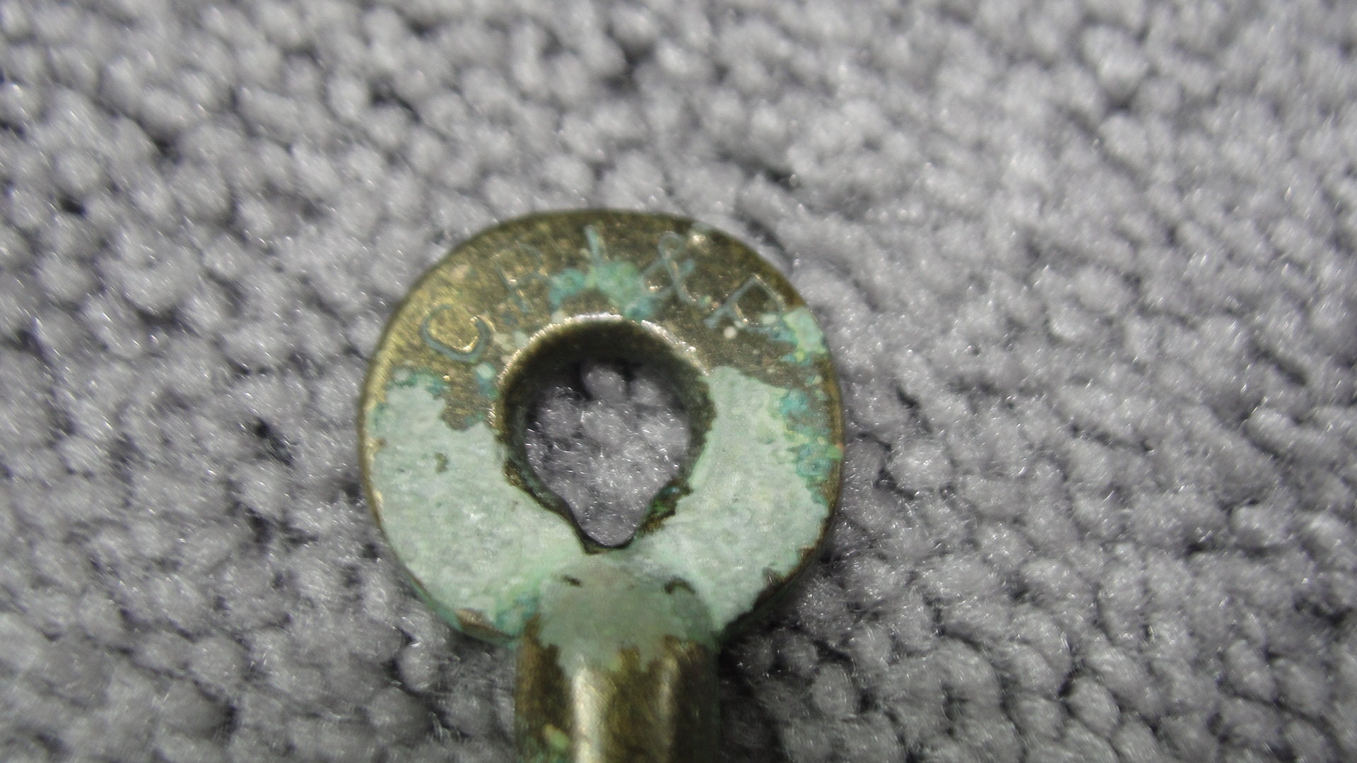 Brass Railroad Key cri & P chicago Rock Island and Pacific Railroad ...