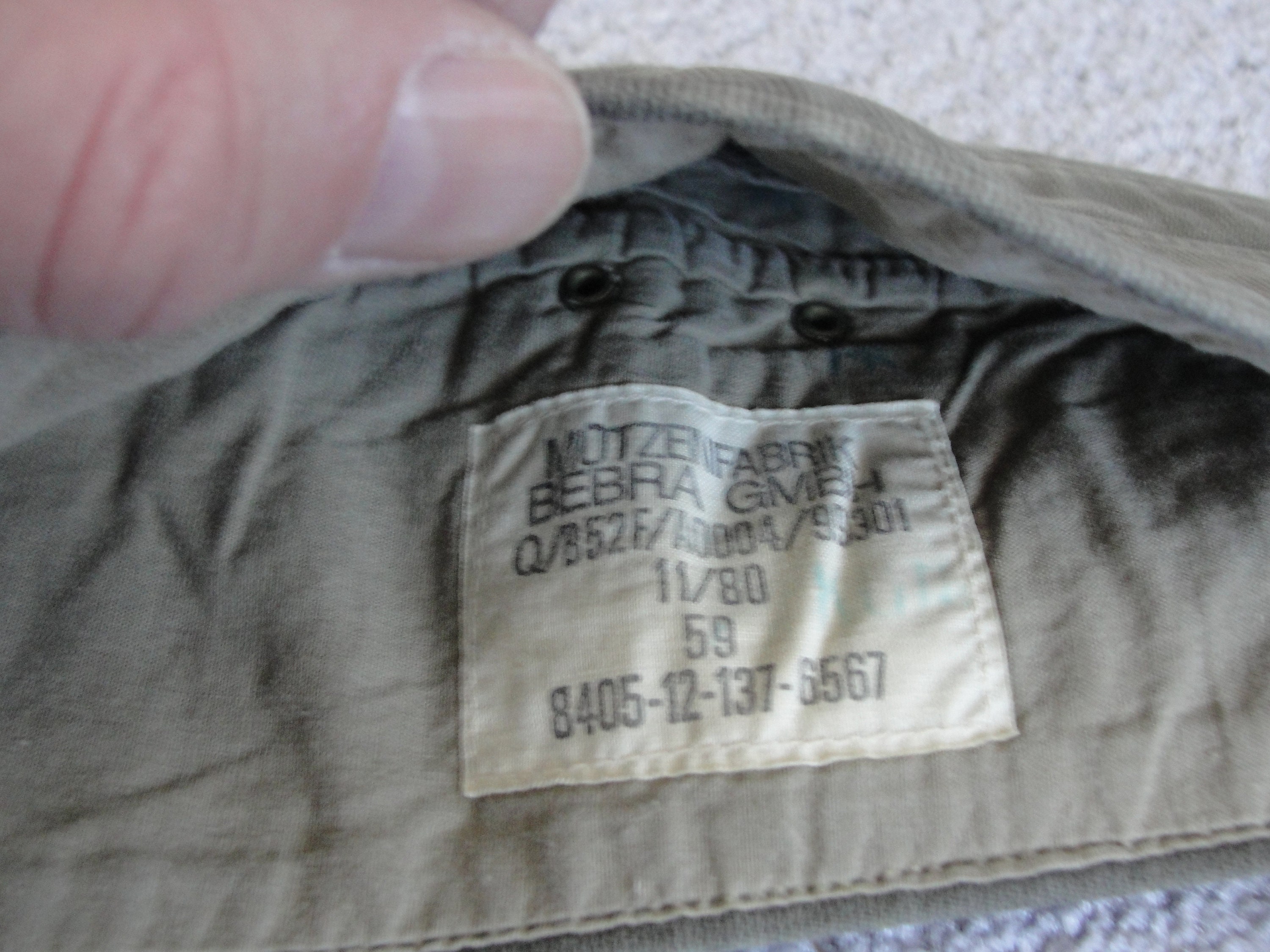 Cold-war East German Garrison Cap - Etsy