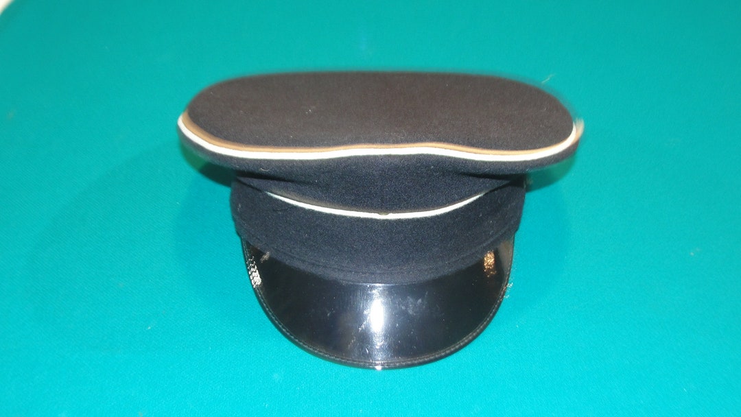 Quality Military Visored Cap / Hat - Labeled "compton Webb (headdress ...