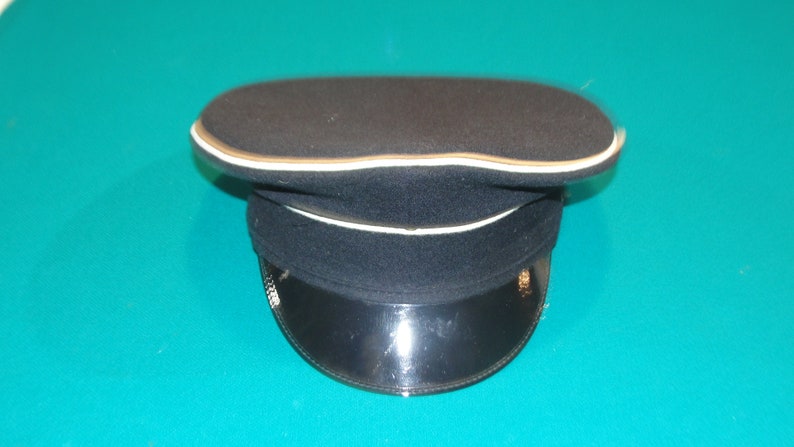 Quality Military Visored Cap / Hat - Labeled "compton Webb (headdress ...