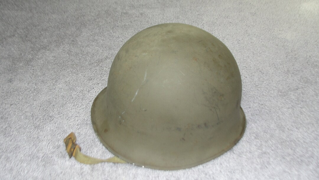 Unique Post-wwii french Vietnam M1951 Helmet & Chinstrap claw and Arrow ...