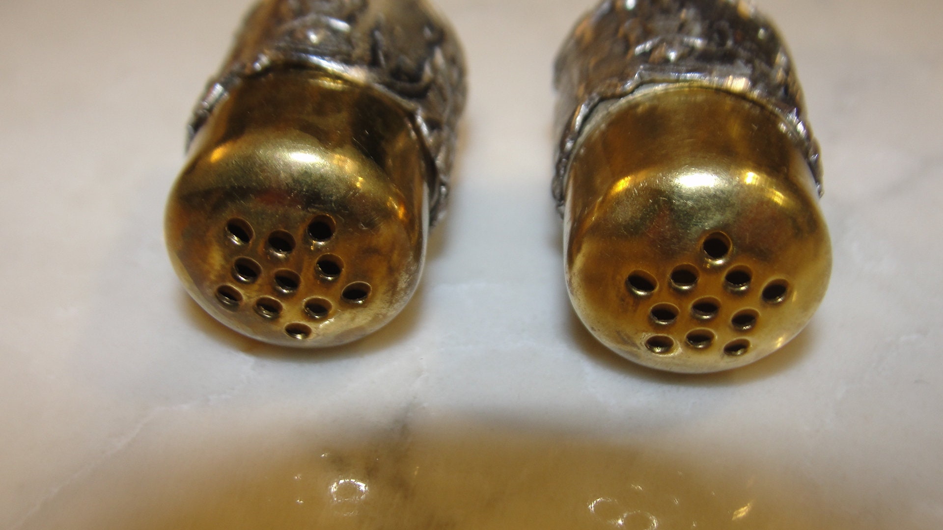 Antique Set "thimble" (dutch Motif) Salt & Pepper Shakers Set - Etsy