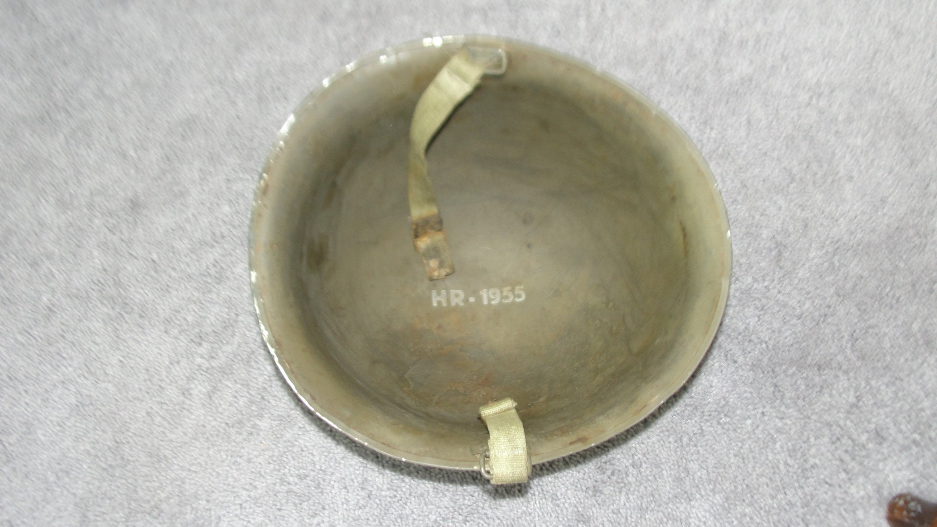 Unique Post-wwii french Vietnam M1951 Helmet & Chinstrap claw and Arrow ...