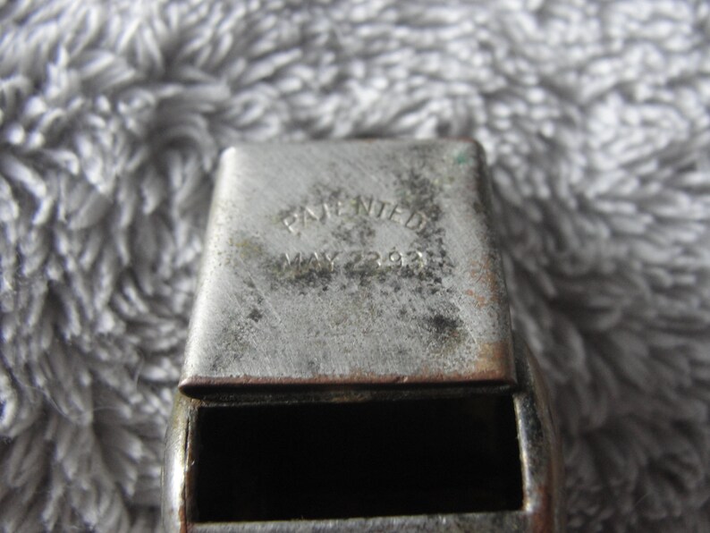 Late 1800's-early 1900's Chromed Brass echo / B.g.i.co. Pat. may 23,93 ...