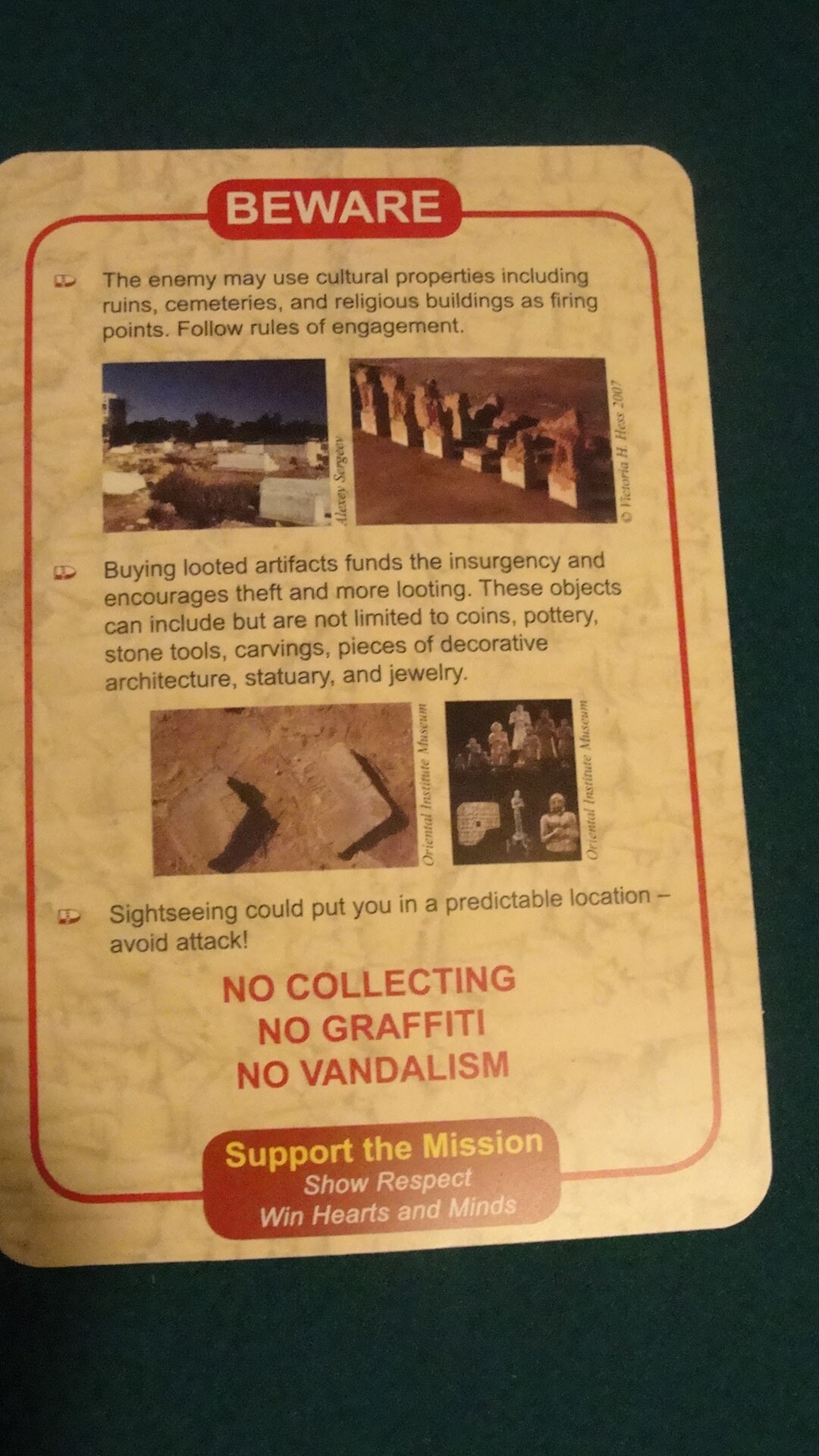 Iraq War U.S. Military Playing Cards 2 Decks heritage Resource ...