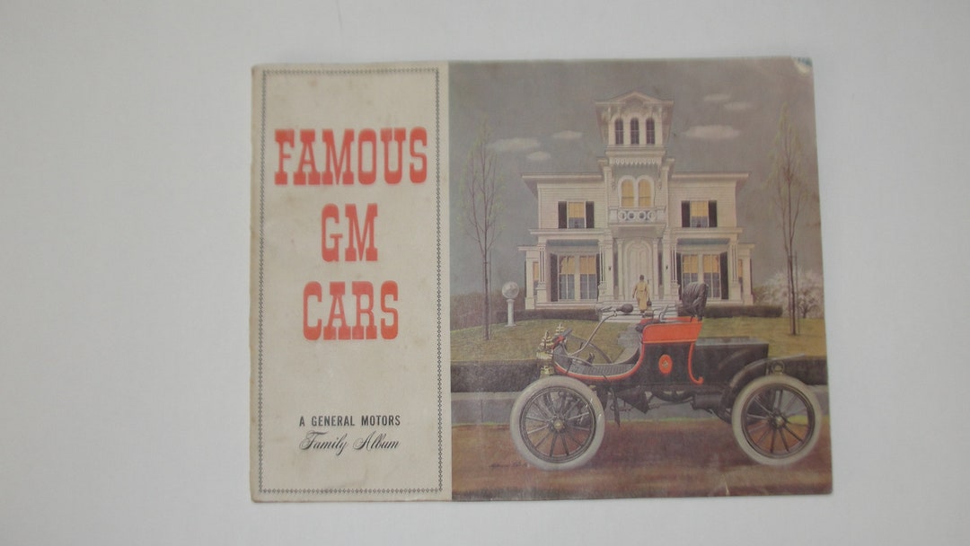 Copyright "1962 - Famous GM Cars - A General Motors Family Album ...