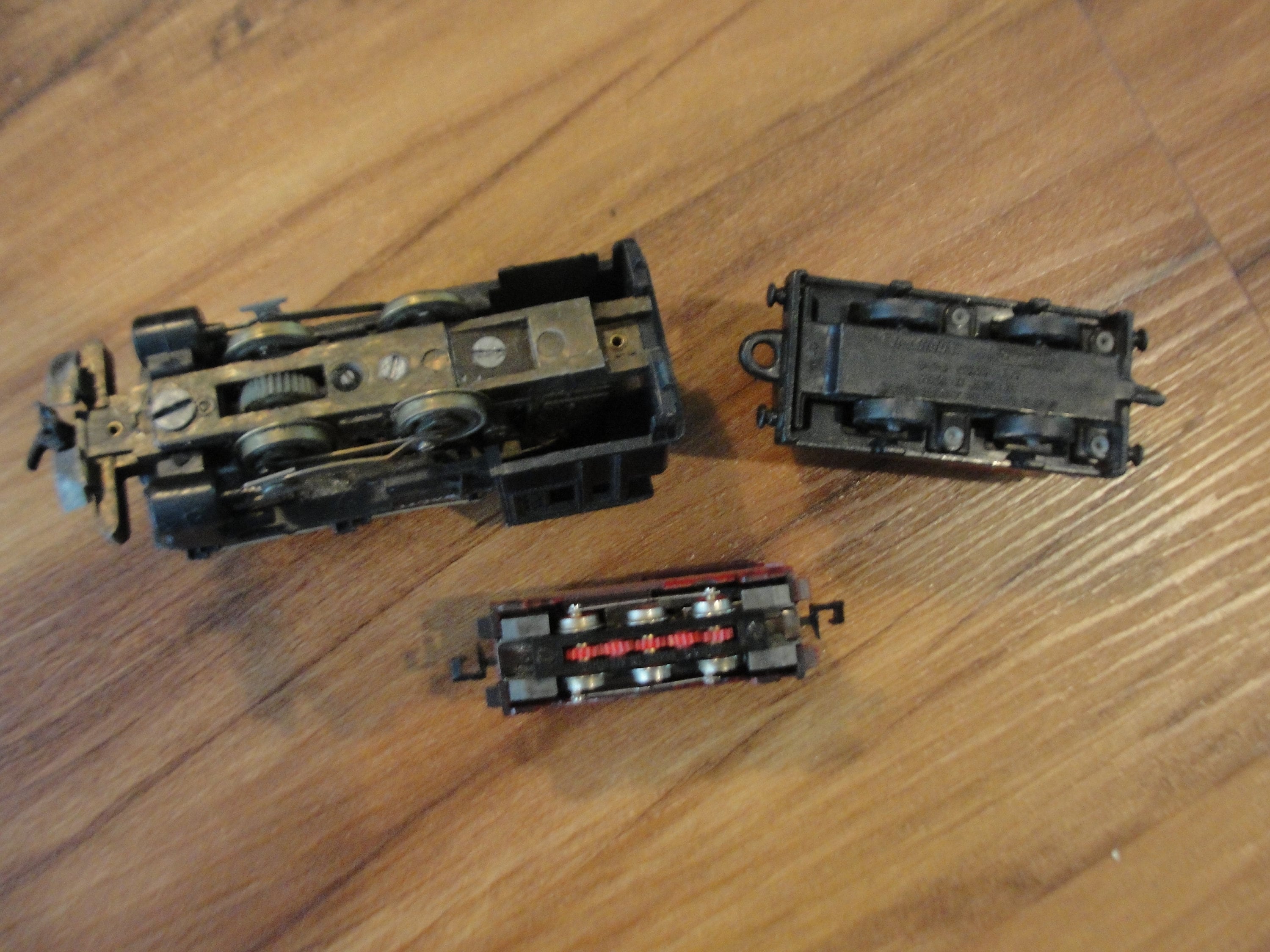 Lot of 3 Small Train Engines b & O Model Train Engine,matchbox 0-4-0 ...