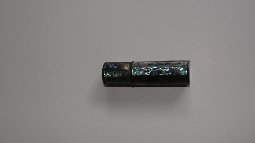 Vintage Perfumer / Perfume Applicator(?) - Abalone Shell Case - Etsy