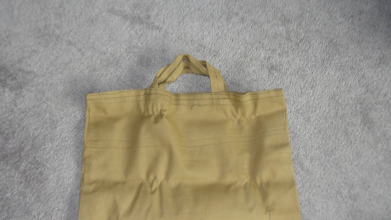 WWII Military Officer's Khaki Canvas "ditty" Bag - Etsy