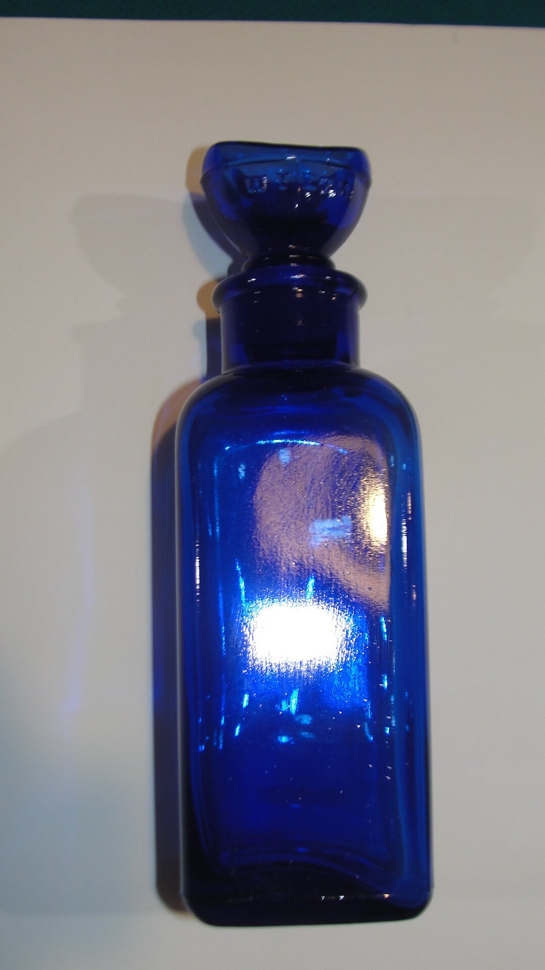 Original Cobalt-blue "wyeth Collyrium" Eyewash Bottle & Stopper - Etsy