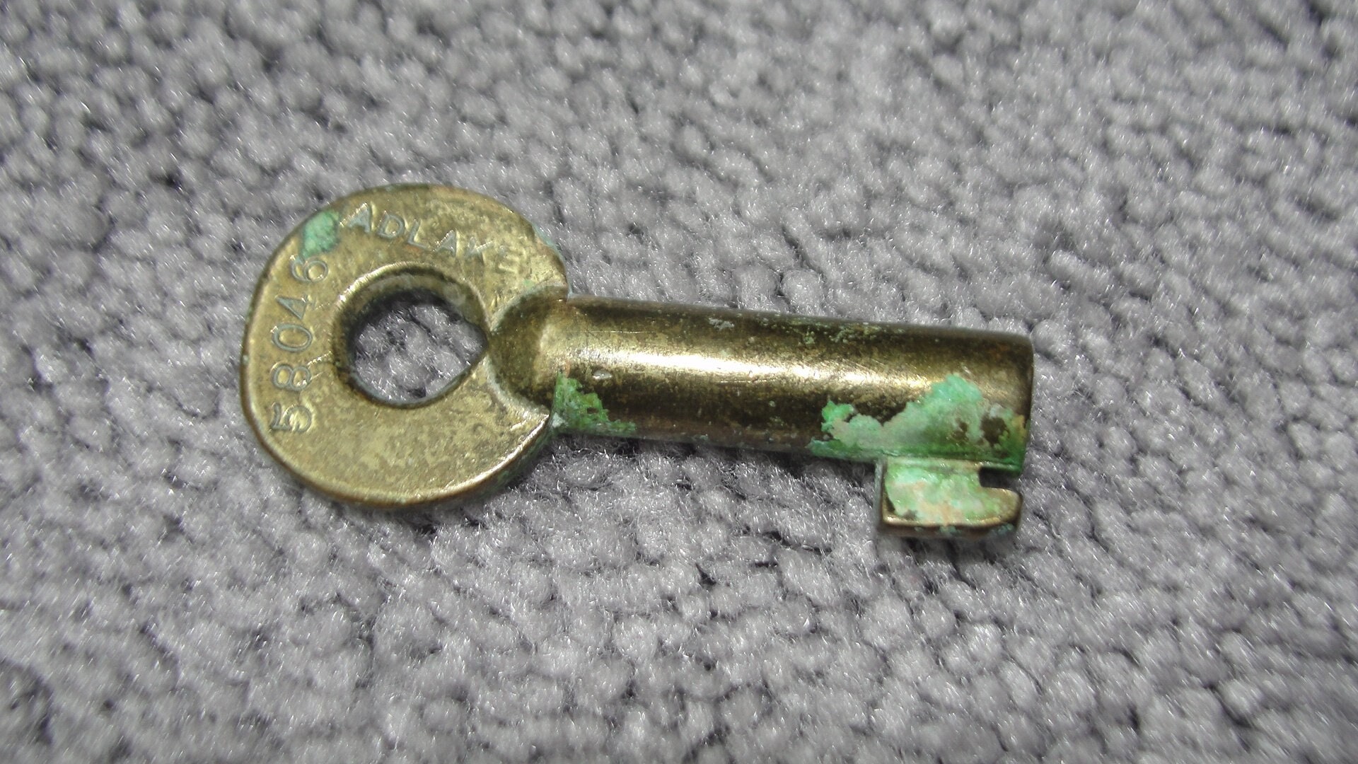 Brass Railroad Key cri & P chicago Rock Island and Pacific Railroad ...