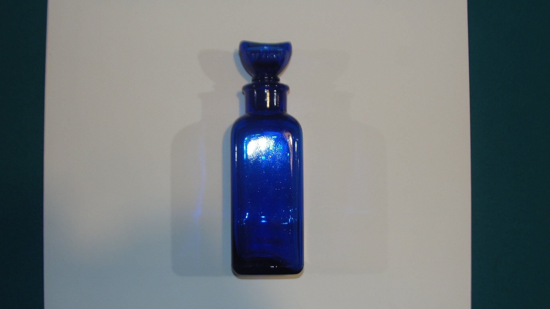 Original Cobalt-blue "wyeth Collyrium" Eyewash Bottle & Stopper - Etsy