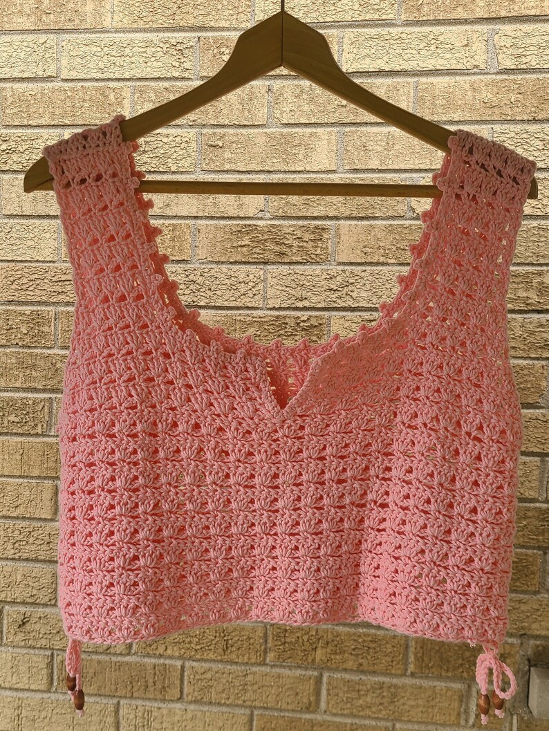 CROCHET PATTERN | Crochet Crop Top Pattern | Crochet Crop Top | Womens Top | Pdf Crochet Pattern ...