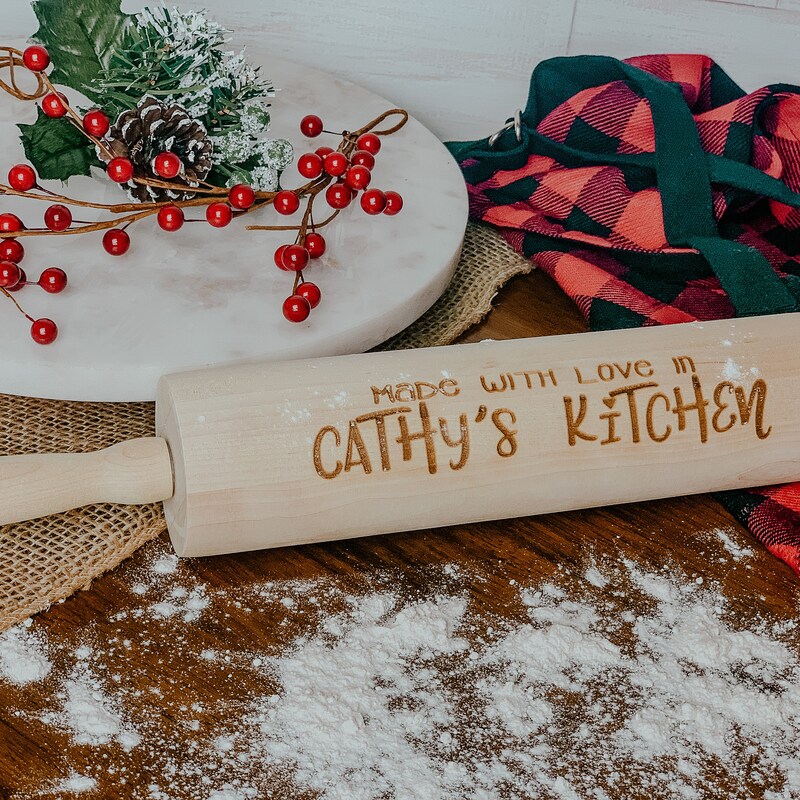 Rolling Pin Engraved - Etsy