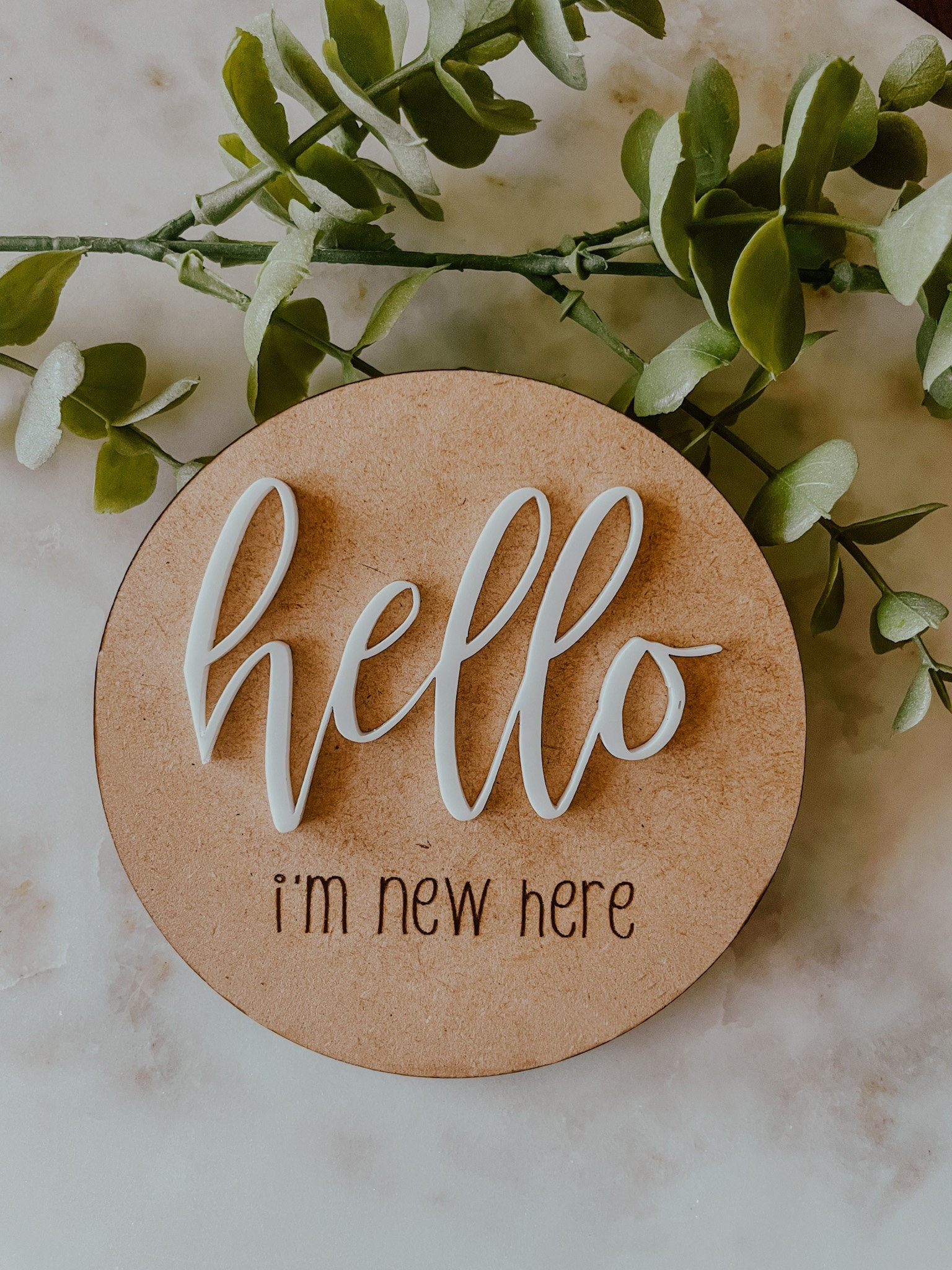 Im Here Sign
