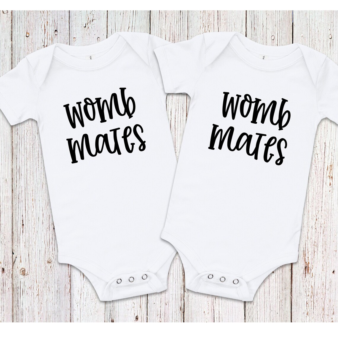 Womb Mates SVG, Twins SVG, Onesies for Twins SVG - Etsy