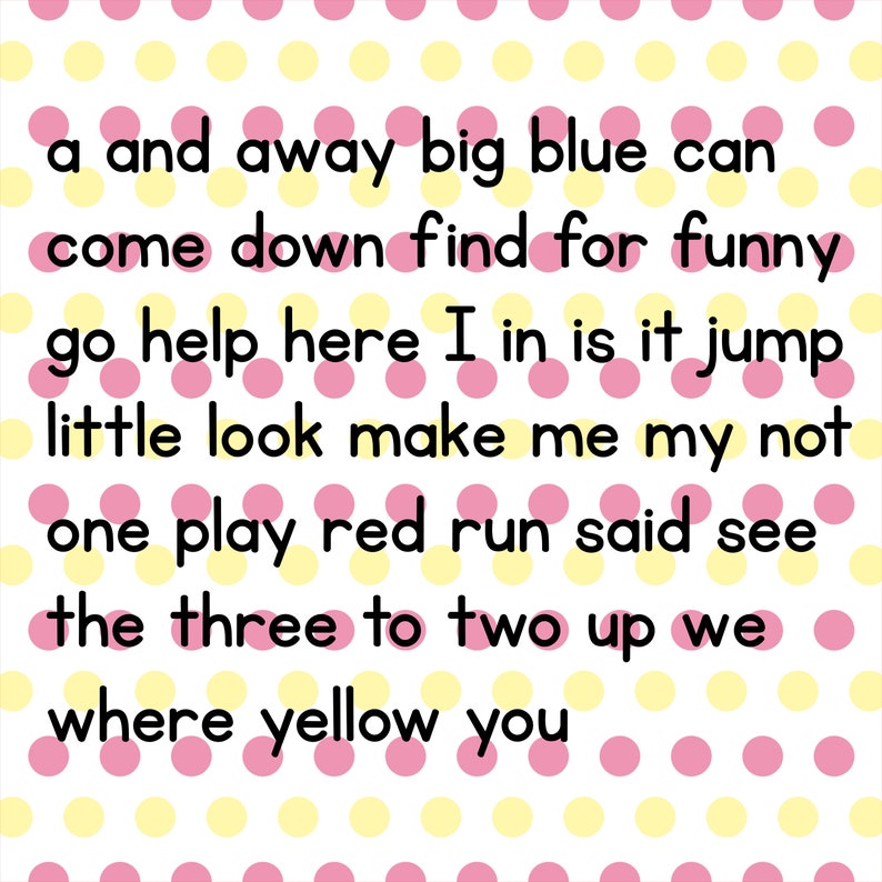 Sight Words SVG, Dolch Sight Words SVG, Kindergarten SVG - Etsy