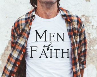 Men of Faith SVG, Scripture Bible Verse PNG, Christian Shirts Clipart ...