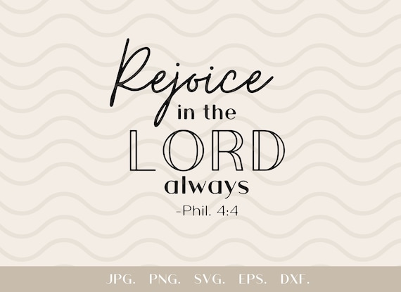 Christian Shirts SVG Rejoice PNG Summer Clipart Jesus Wall Art - Etsy