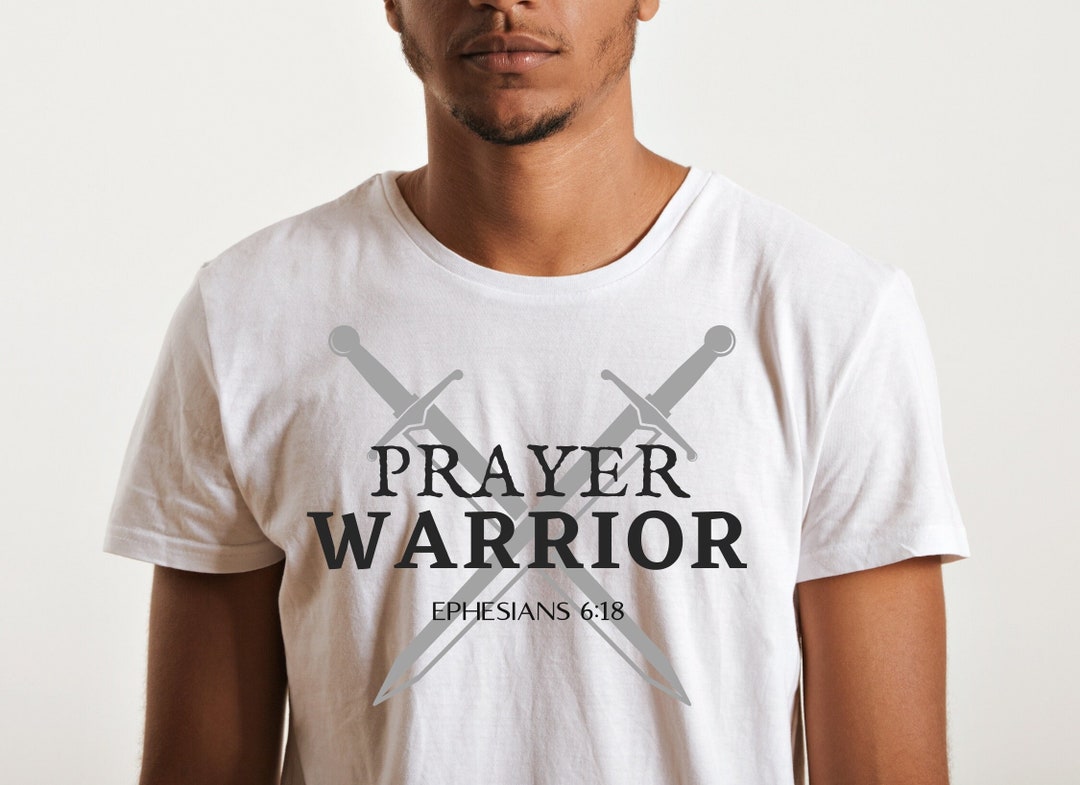 Men of Faith SVG Prayer Warrior Scripture SVG Bible Pray Warrior Verse ...