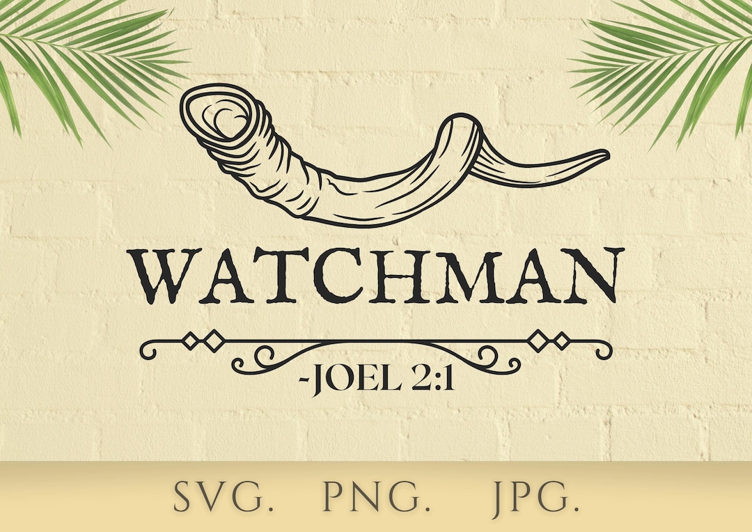 Watchman Christian SVG Men Faith Prayer Warrior SVG Christian Israel ...
