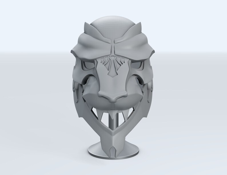 Godfall Silvermane Helmet | Etsy