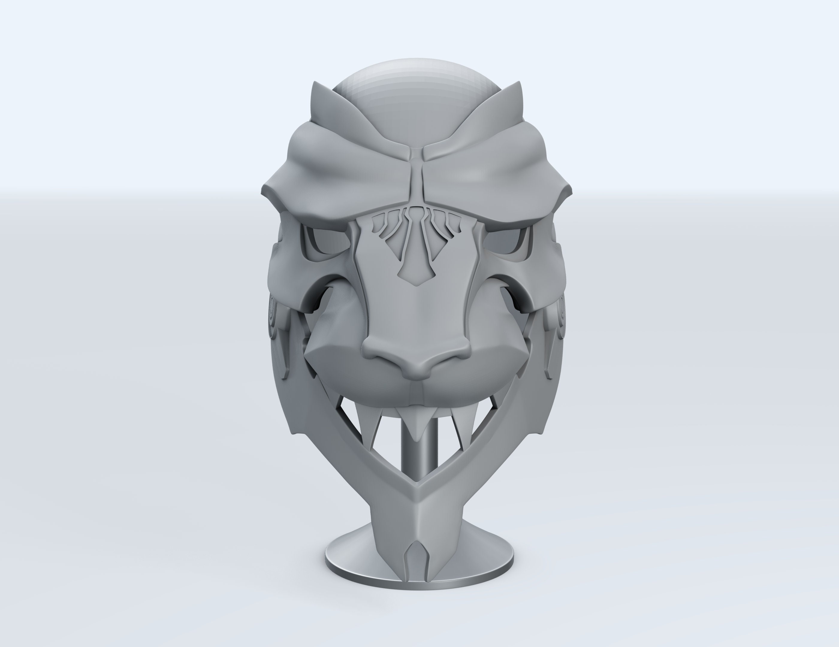 Godfall Silvermane Helmet - Etsy